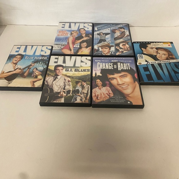 Accents | Vintage Set Of 6 Elvis Dvds Great Collection | Poshmark